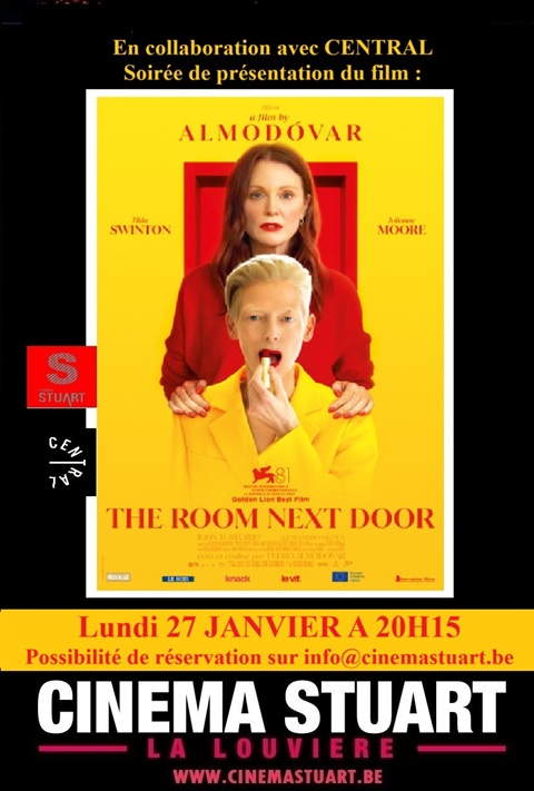 Cinema Stuart - SOIREE EVENEMENT : THE ROOM NEXT DOOR (LA CHAMBRE D'A COTE)