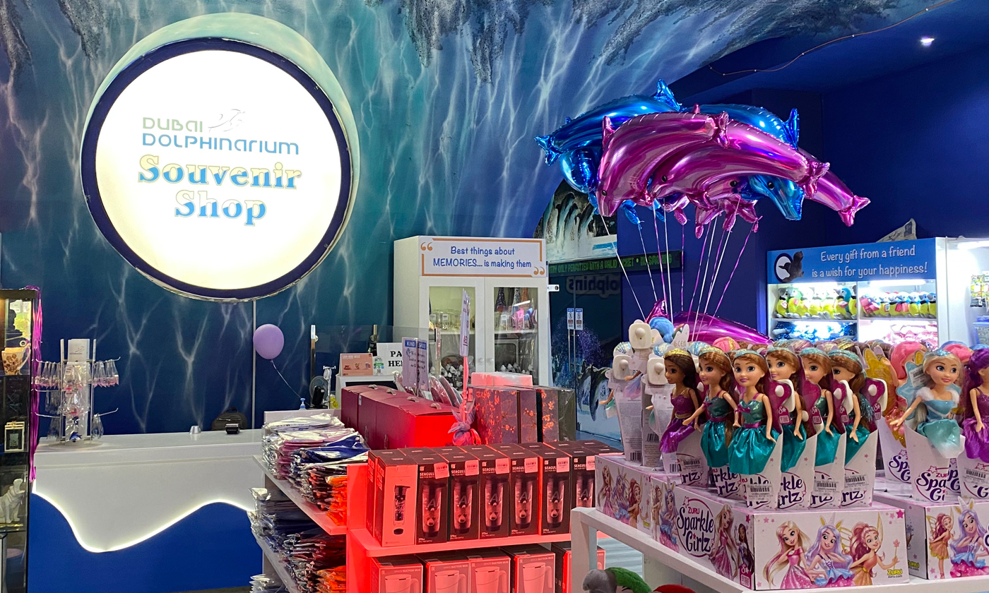 Gift Shop | Dubai Dolphinarium Official Site